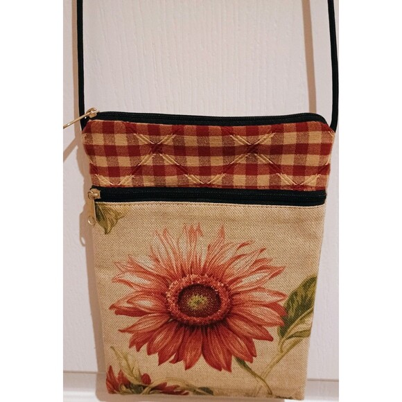 Janine King | Bags | Janine King Designs Pink Flower Checkerboard ...
